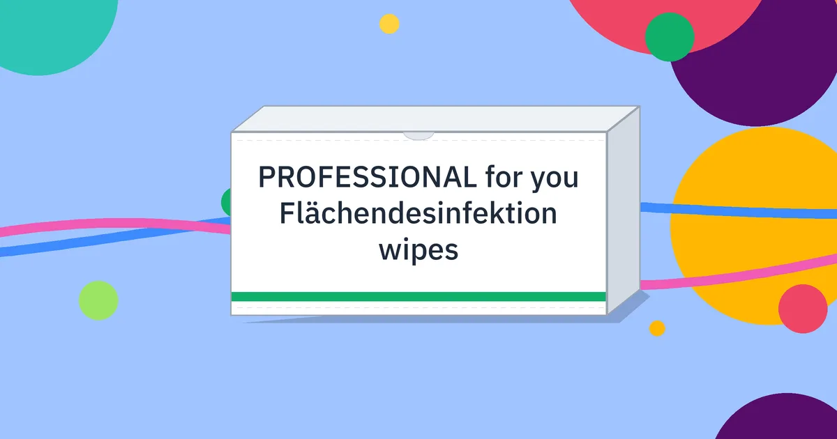 Symbolbild: Packung mit der Aufschrift PROFESSIONAL for you Flächendesinfektion wipes (PZN 19638811) – Verfügbarkeit und Bezug in Apotheken in Frankfurt am Main