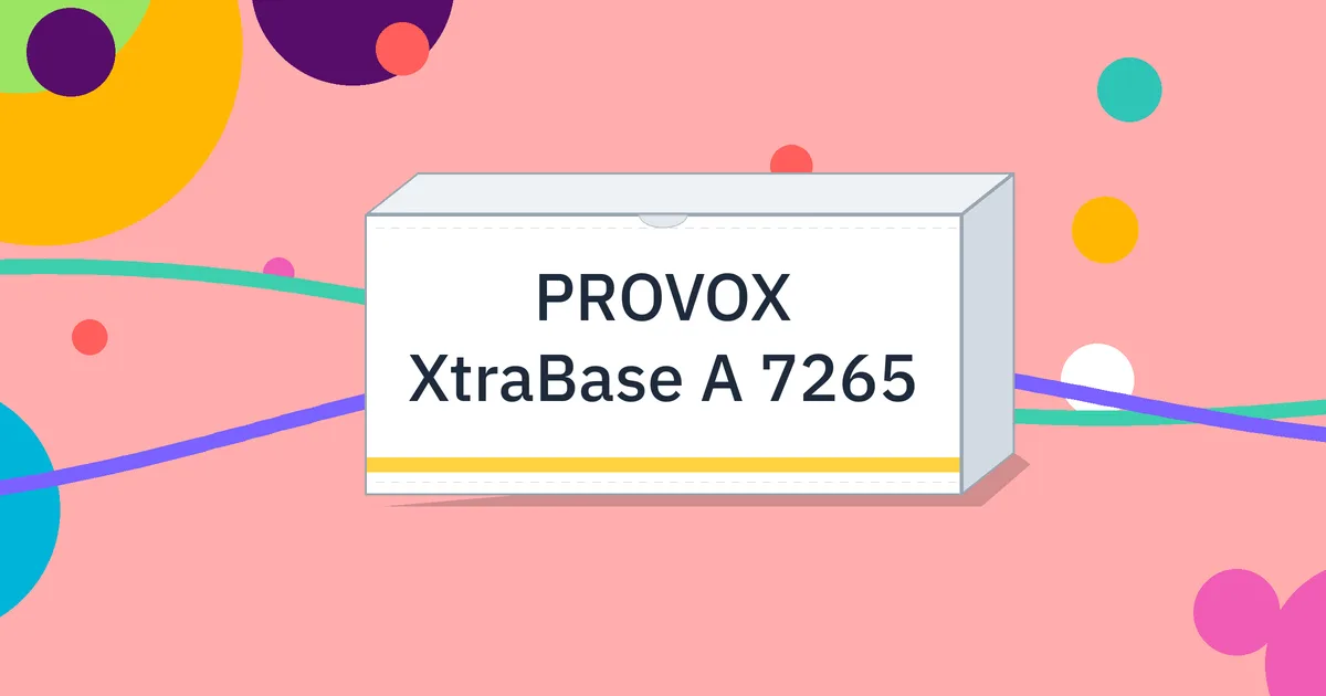 Symbolbild: Packung mit der Aufschrift PROVOX XtraBase A 7265 (PZN 02398047) – Verfügbarkeit und Bezug in Apotheken in Frankfurt am Main