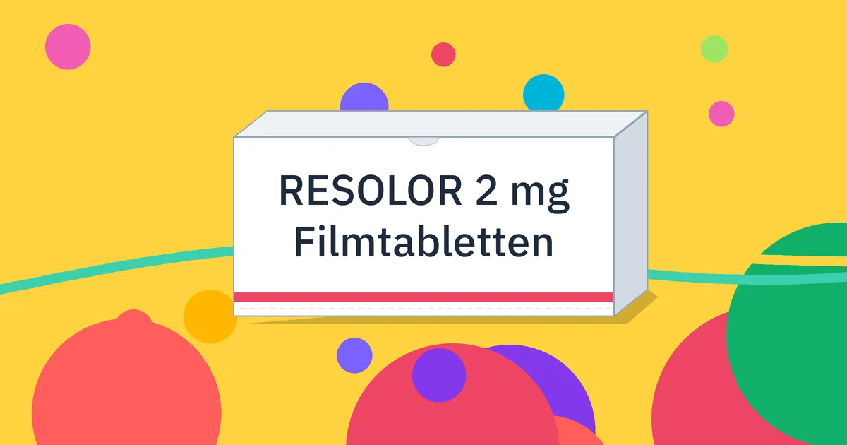 Symbolbild: Packung mit der Aufschrift RESOLOR 2 mg Filmtabletten (PZN 19754687) – Verfügbarkeit und Bezug in Apotheken in Frankfurt am Main