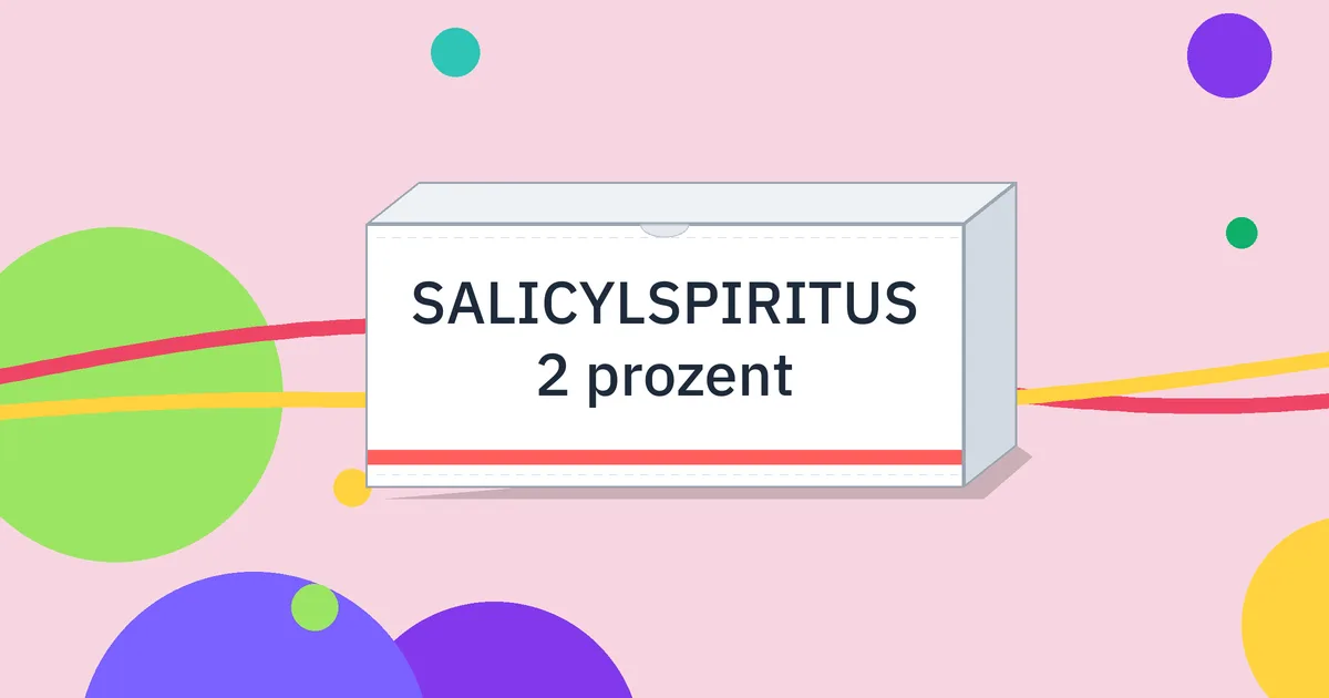 Symbolbild: Packung mit der Aufschrift SALICYLSPIRITUS 2 prozent (PZN 16729737) – Verfügbarkeit und Bezug in Apotheken in Frankfurt am Main