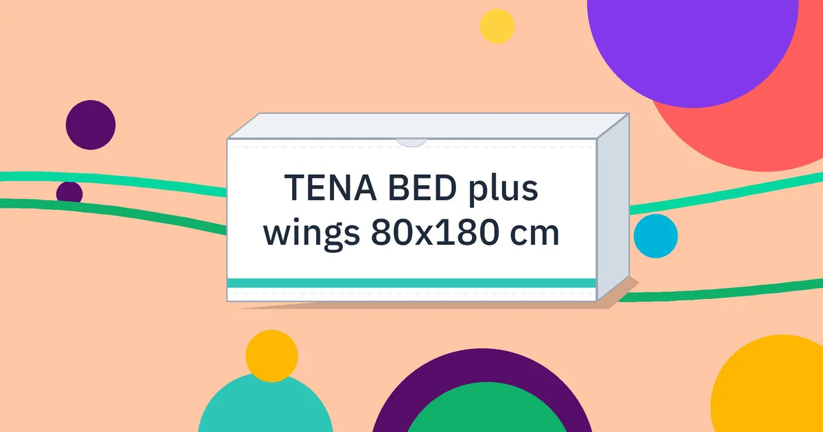 Symbolbild: Packung mit der Aufschrift TENA BED plus wings 80x180 cm (PZN 19981101) – Verfügbarkeit und Bezug in Apotheken in Frankfurt am Main