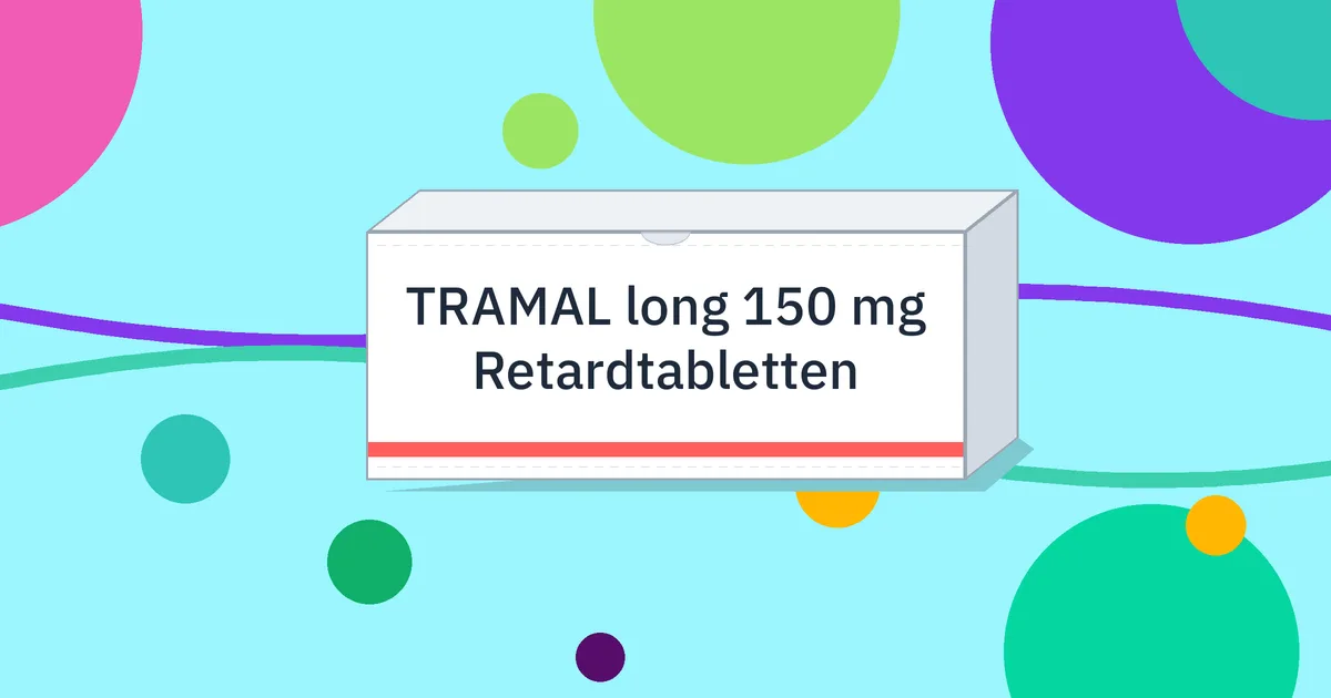 Symbolbild: Packung mit der Aufschrift TRAMAL long 150 mg Retardtabletten (PZN 11054536) – Verfügbarkeit und Bezug in Apotheken in Frankfurt am Main