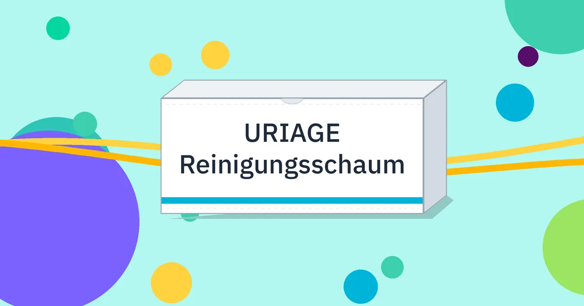 Symbolbild: Packung mit der Aufschrift URIAGE Reinigungsschaum (PZN 17556977) – Verfügbarkeit und Bezug in Apotheken in Frankfurt am Main
