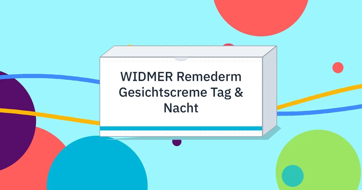 Symbolbild: Packung mit der Aufschrift WIDMER Remederm Gesichtscreme Tag & Nacht (PZN 18442419) – Verfügbarkeit und Bezug in Apotheken in Frankfurt am Main