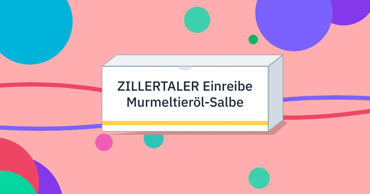 Symbolbild: Packung mit der Aufschrift ZILLERTALER Einreibe Murmeltieröl-Salbe (PZN 00147111) – Verfügbarkeit und Bezug in Apotheken in Frankfurt am Main