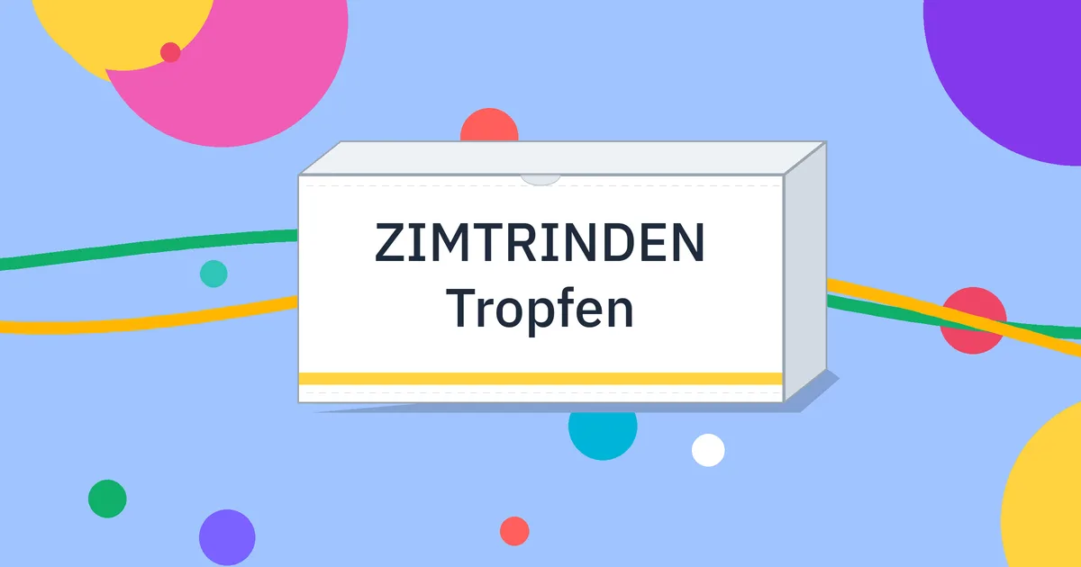 Symbolbild: Packung mit der Aufschrift ZIMTRINDEN Tropfen (PZN 11052282) – Verfügbarkeit und Bezug in Apotheken in Frankfurt am Main