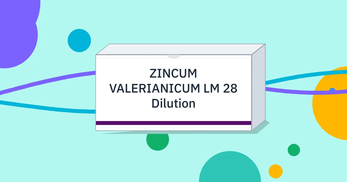 Symbolbild: Packung mit der Aufschrift ZINCUM VALERIANICUM LM 28 Dilution (PZN 13301269) – Verfügbarkeit und Bezug in Apotheken in Frankfurt am Main