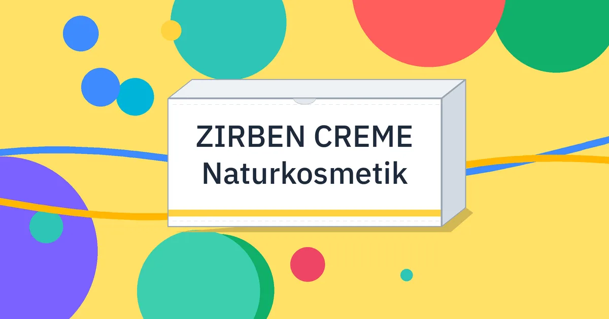 Symbolbild: Packung mit der Aufschrift ZIRBEN CREME Naturkosmetik (PZN 17267279) – Verfügbarkeit und Bezug in Apotheken in Frankfurt am Main