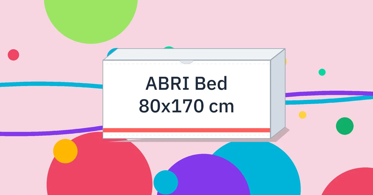 Symbolbild: Packung mit der Aufschrift ABRI Bed 80x170 cm (PZN 09201906) – Verfügbarkeit und Bezug in Apotheken in Frankfurt am Main