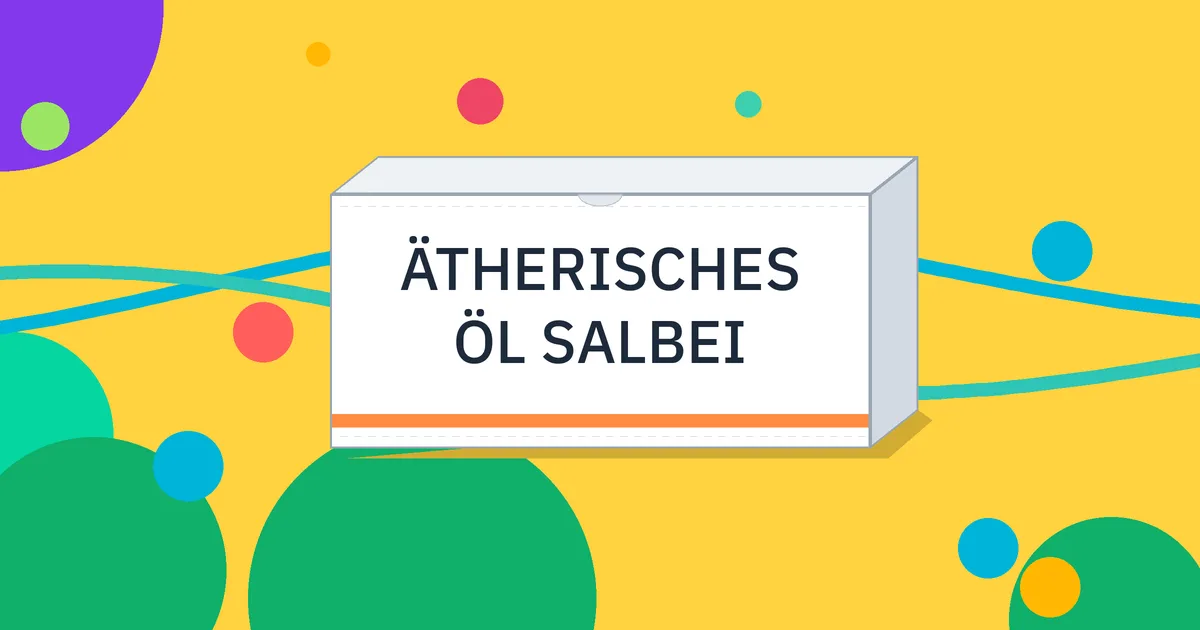 Symbolbild: Packung mit der Aufschrift ÄTHERISCHES ÖL SALBEI (PZN 01237112) – Verfügbarkeit und Bezug in Apotheken in Frankfurt am Main
