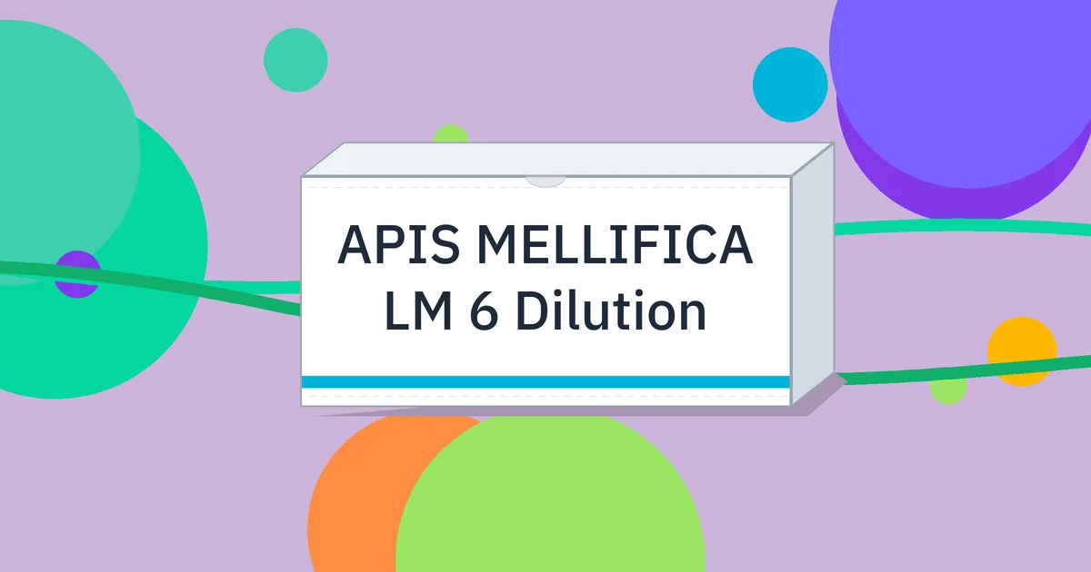 Symbolbild: Packung mit der Aufschrift APIS MELLIFICA LM 6 Dilution (PZN 02600632) – Verfügbarkeit und Bezug in Apotheken in Frankfurt am Main