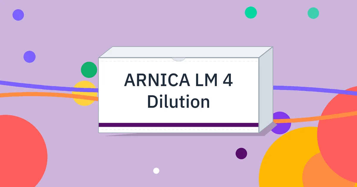 Symbolbild: Packung mit der Aufschrift ARNICA LM 4 Dilution (PZN 12770393) – Verfügbarkeit und Bezug in Apotheken in Frankfurt am Main
