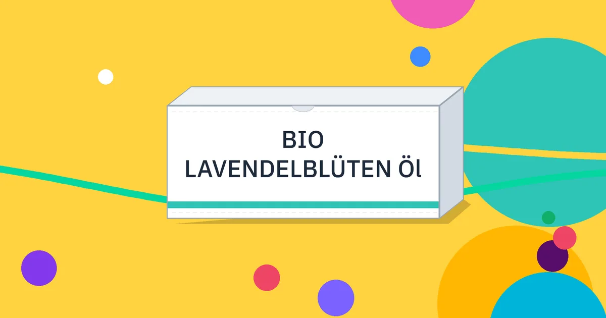 Symbolbild: Packung mit der Aufschrift BIO LAVENDELBLÜTEN Öl (PZN 19769654) – Verfügbarkeit und Bezug in Apotheken in Frankfurt am Main
