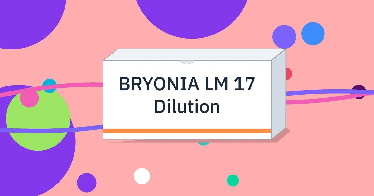 Symbolbild: Packung mit der Aufschrift BRYONIA LM 17 Dilution (PZN 12797038) – Verfügbarkeit und Bezug in Apotheken in Frankfurt am Main