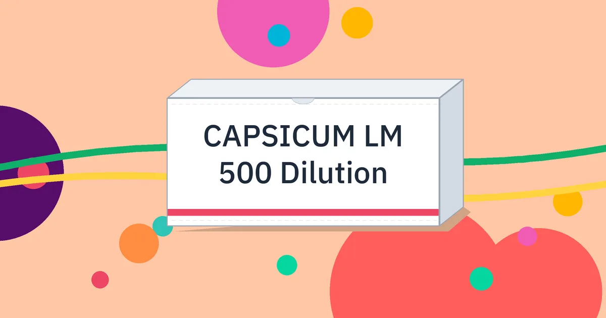 Symbolbild: Packung mit der Aufschrift CAPSICUM LM 500 Dilution (PZN 13693074) – Verfügbarkeit und Bezug in Apotheken in Frankfurt am Main