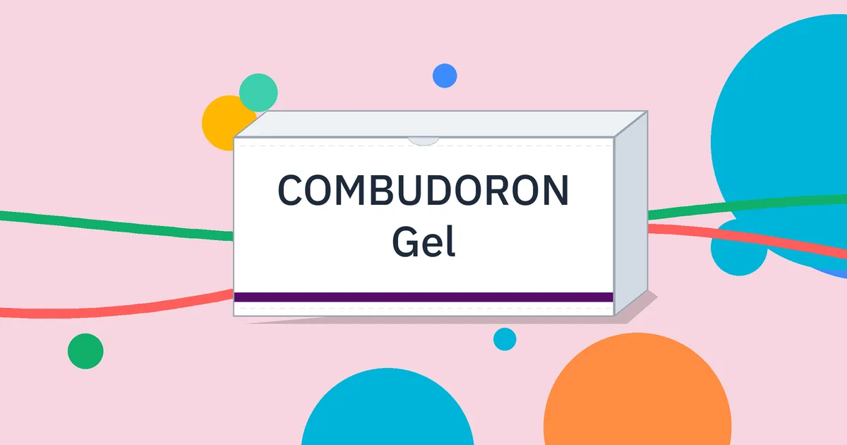Symbolbild: Packung mit der Aufschrift COMBUDORON Gel (PZN 00230065) – Verfügbarkeit und Bezug in Apotheken in Frankfurt am Main