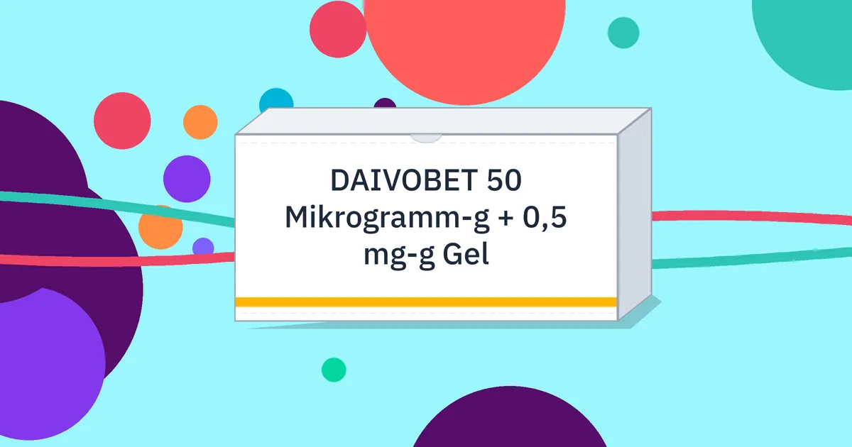 Symbolbild: Packung mit der Aufschrift DAIVOBET 50 Mikrogramm-g + 0,5 mg-g Gel (PZN 16877254) – Verfügbarkeit und Bezug in Apotheken in Frankfurt am Main