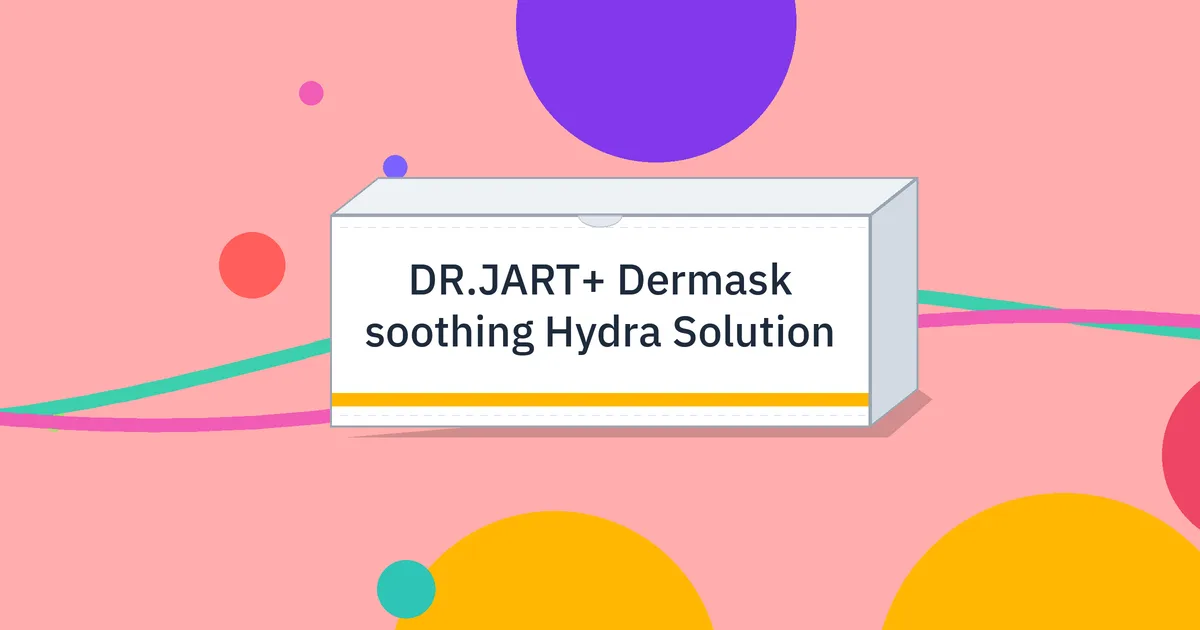 Symbolbild: Packung mit der Aufschrift DR.JART+ Dermask soothing Hydra Solution (PZN 19068644) – Verfügbarkeit und Bezug in Apotheken in Frankfurt am Main