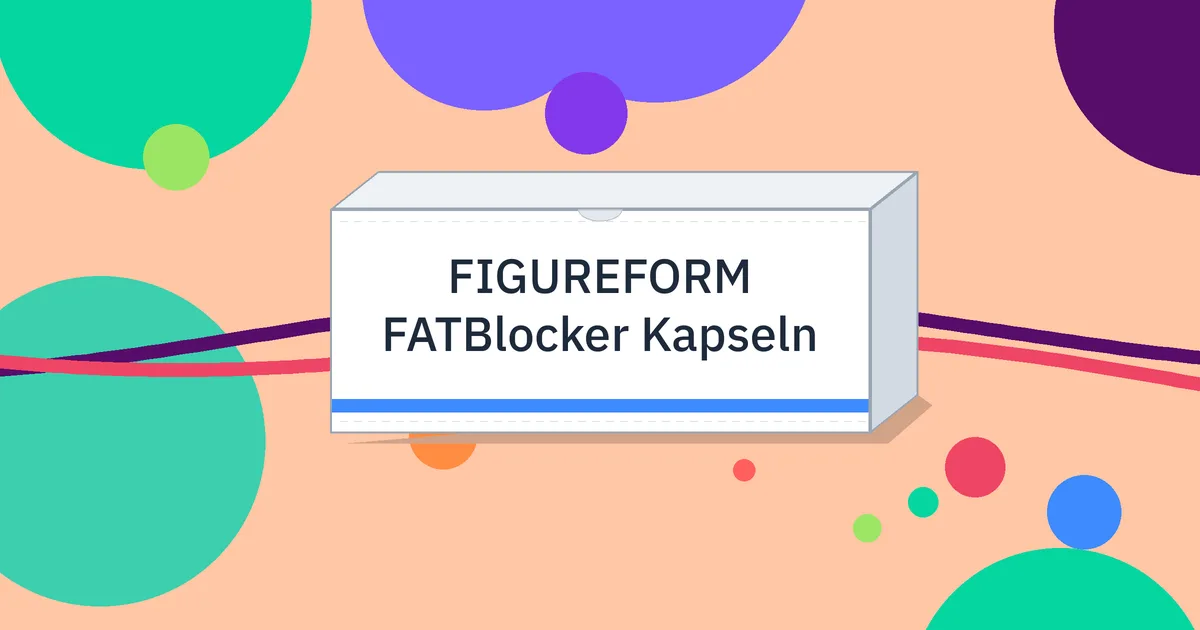 Symbolbild: Packung mit der Aufschrift FIGUREFORM FATBlocker Kapseln (PZN 14280032) – Verfügbarkeit und Bezug in Apotheken in Frankfurt am Main