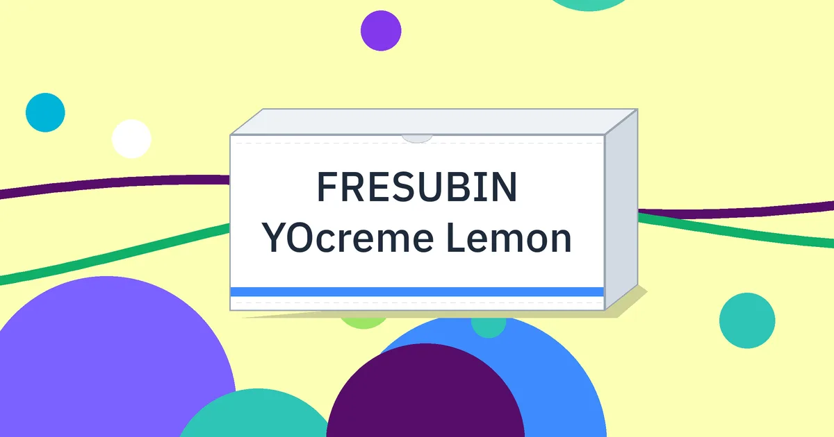 Symbolbild: Packung mit der Aufschrift FRESUBIN YOcreme Lemon (PZN 09510174) – Verfügbarkeit und Bezug in Apotheken in Frankfurt am Main