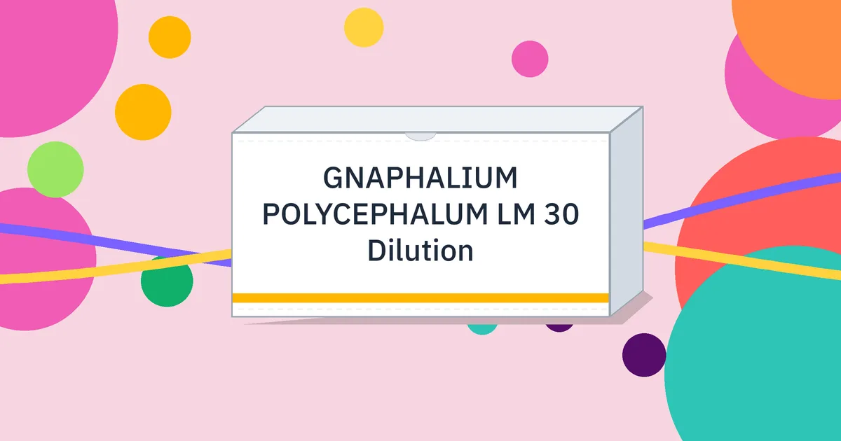 Symbolbild: Packung mit der Aufschrift GNAPHALIUM POLYCEPHALUM LM 30 Dilution (PZN 13545333) – Verfügbarkeit und Bezug in Apotheken in Frankfurt am Main
