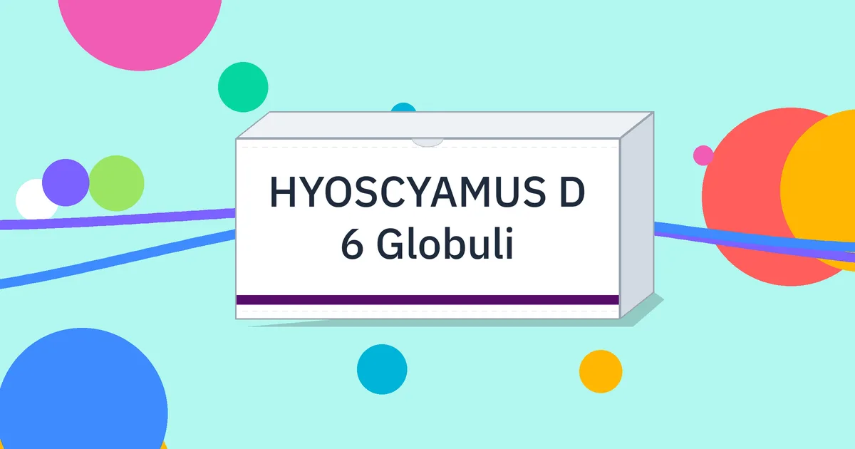 Symbolbild: Packung mit der Aufschrift HYOSCYAMUS D 6 Globuli (PZN 01773508) – Verfügbarkeit und Bezug in Apotheken in Frankfurt am Main