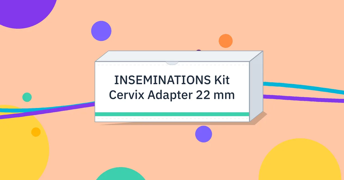 Symbolbild: Packung mit der Aufschrift INSEMINATIONS Kit Cervix Adapter 22 mm (PZN 05452244) – Verfügbarkeit und Bezug in Apotheken in Frankfurt am Main