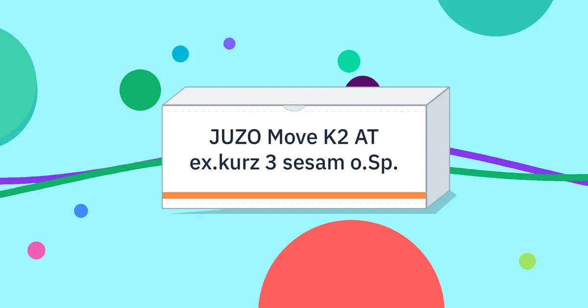 Symbolbild: Packung mit der Aufschrift JUZO Move K2 AT ex.kurz 3 sesam o.Sp. (PZN 20672291) – Verfügbarkeit und Bezug in Apotheken in Frankfurt am Main
