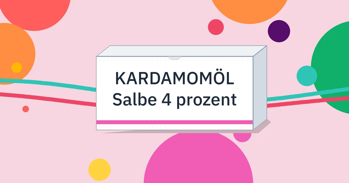 Symbolbild: Packung mit der Aufschrift KARDAMOMÖL Salbe 4 prozent (PZN 18180095) – Verfügbarkeit und Bezug in Apotheken in Frankfurt am Main