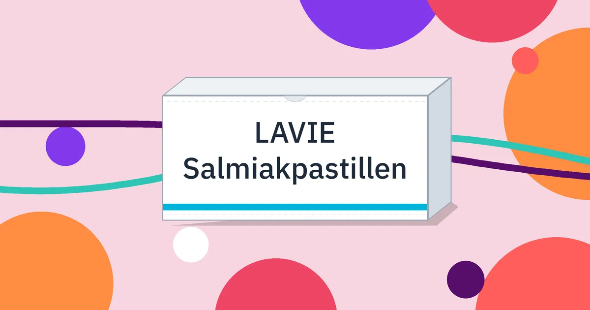 Symbolbild: Packung mit der Aufschrift LAVIE Salmiakpastillen (PZN 02193167) – Verfügbarkeit und Bezug in Apotheken in Frankfurt am Main