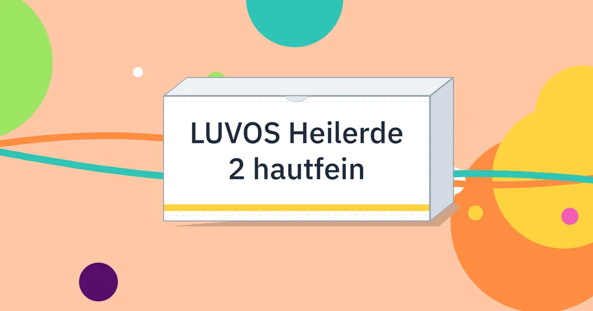 Symbolbild: Packung mit der Aufschrift LUVOS Heilerde 2 hautfein (PZN 05039225) – Verfügbarkeit und Bezug in Apotheken in Frankfurt am Main