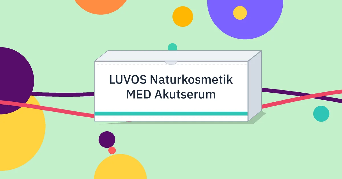 Symbolbild: Packung mit der Aufschrift LUVOS Naturkosmetik MED Akutserum (PZN 11017624) – Verfügbarkeit und Bezug in Apotheken in Frankfurt am Main