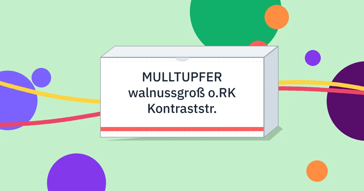 Symbolbild: Packung mit der Aufschrift MULLTUPFER walnussgroß o.RK Kontraststr. (PZN 03392897) – Verfügbarkeit und Bezug in Apotheken in Frankfurt am Main