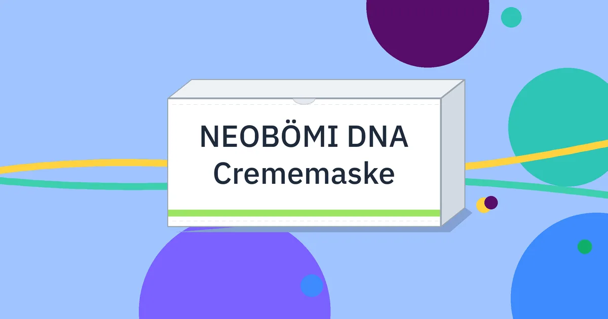 Symbolbild: Packung mit der Aufschrift NEOBÖMI DNA Crememaske (PZN 15238629) – Verfügbarkeit und Bezug in Apotheken in Frankfurt am Main