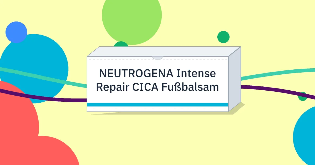 Symbolbild: Packung mit der Aufschrift NEUTROGENA Intense Repair CICA Fußbalsam (PZN 19283874) – Verfügbarkeit und Bezug in Apotheken in Frankfurt am Main