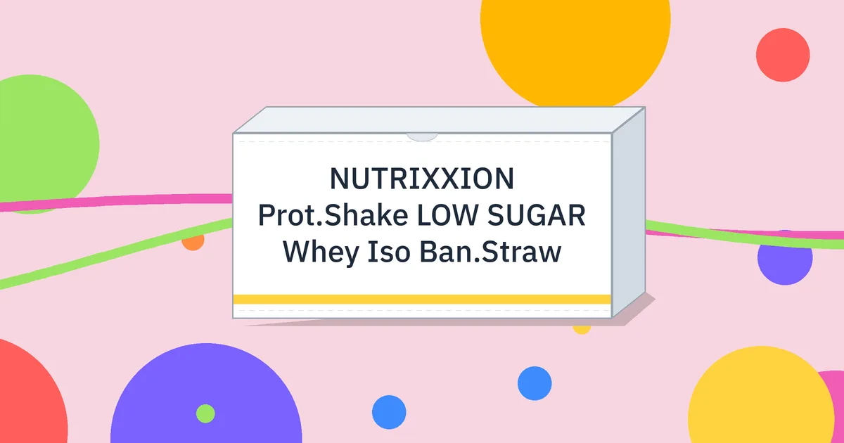 Symbolbild: Packung mit der Aufschrift NUTRIXXION Prot.Shake LOW SUGAR Whey Iso Ban.Straw (PZN 14213171) – Verfügbarkeit und Bezug in Apotheken in Frankfurt am Main