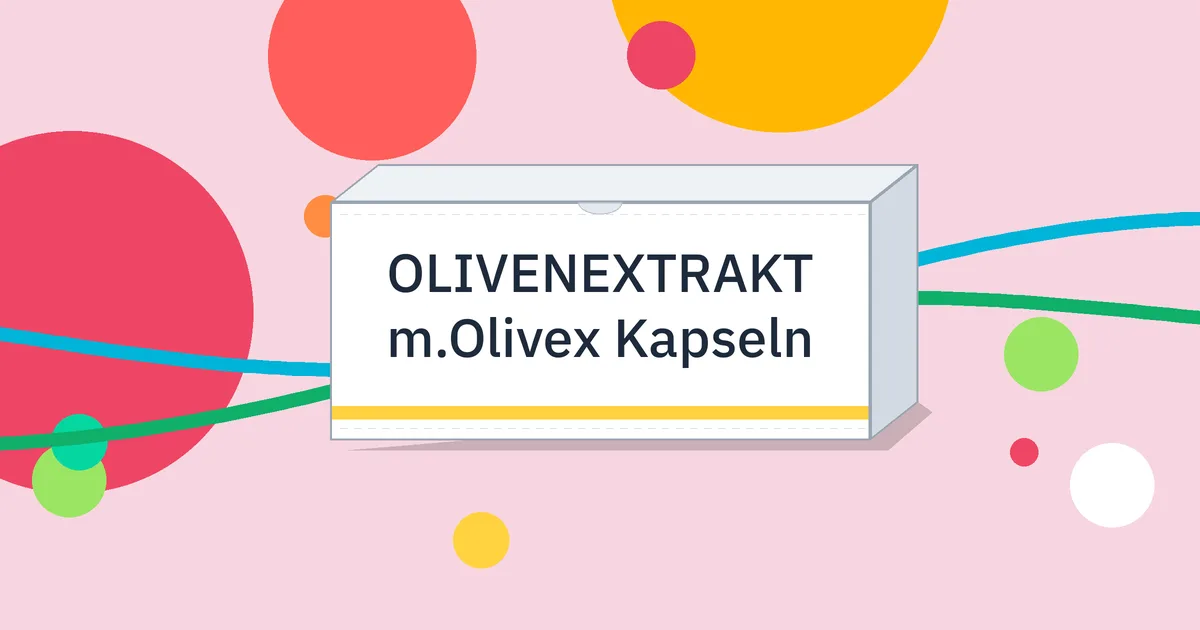 Symbolbild: Packung mit der Aufschrift OLIVENEXTRAKT m.Olivex Kapseln (PZN 10309939) – Verfügbarkeit und Bezug in Apotheken in Frankfurt am Main