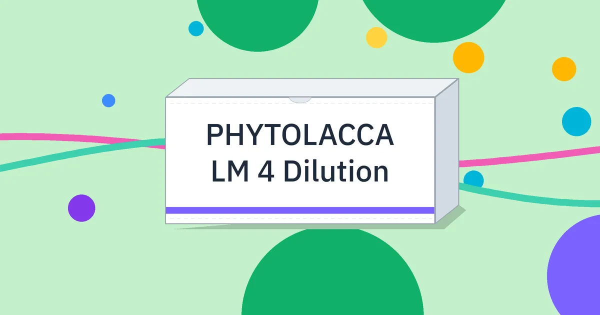 Symbolbild: Packung mit der Aufschrift PHYTOLACCA LM 4 Dilution (PZN 13036175) – Verfügbarkeit und Bezug in Apotheken in Frankfurt am Main