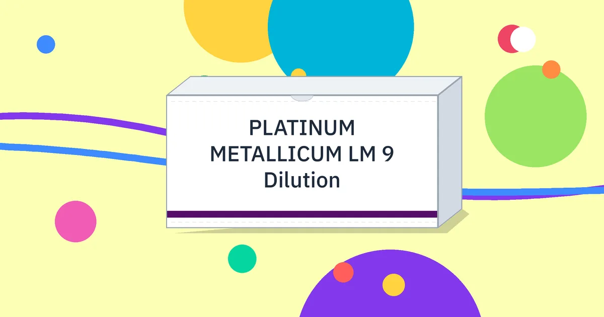Symbolbild: Packung mit der Aufschrift PLATINUM METALLICUM LM 9 Dilution (PZN 13038352) – Verfügbarkeit und Bezug in Apotheken in Frankfurt am Main