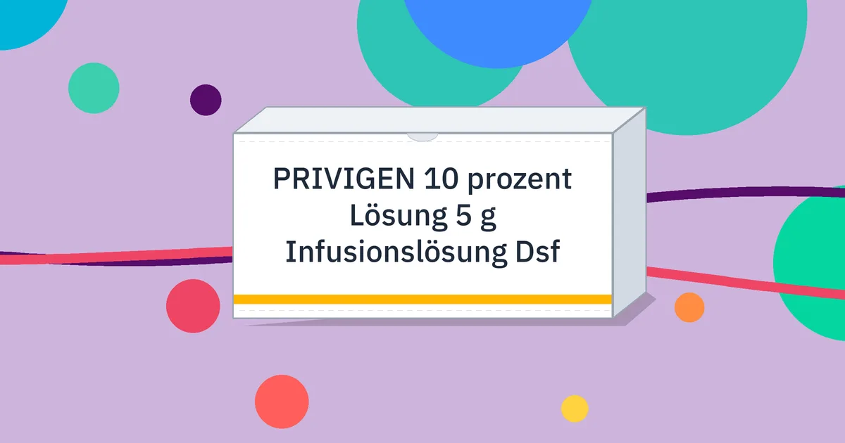 Symbolbild: Packung mit der Aufschrift PRIVIGEN 10 prozent Lösung 5 g Infusionslösung Dsf (PZN 12868672) – Verfügbarkeit und Bezug in Apotheken in Frankfurt am Main