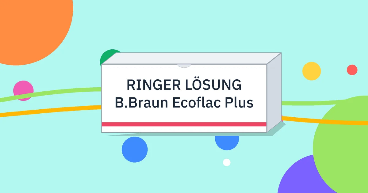 Symbolbild: Packung mit der Aufschrift RINGER LÖSUNG B.Braun Ecoflac Plus (PZN 01471457) – Verfügbarkeit und Bezug in Apotheken in Frankfurt am Main