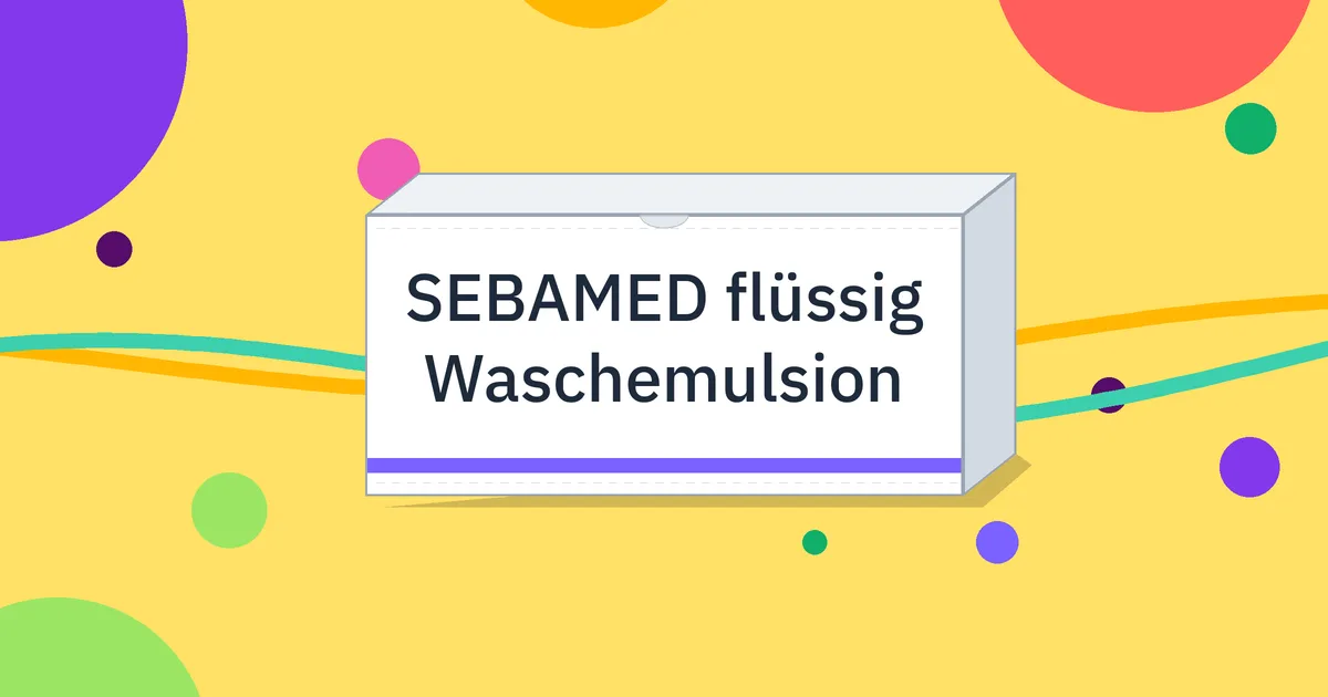 Symbolbild: Packung mit der Aufschrift SEBAMED flüssig Waschemulsion (PZN 04450496) – Verfügbarkeit und Bezug in Apotheken in Frankfurt am Main