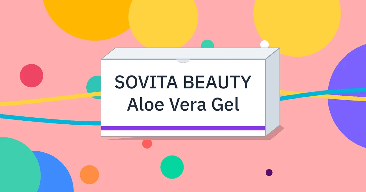 Symbolbild: Packung mit der Aufschrift SOVITA BEAUTY Aloe Vera Gel (PZN 00108654) – Verfügbarkeit und Bezug in Apotheken in Frankfurt am Main