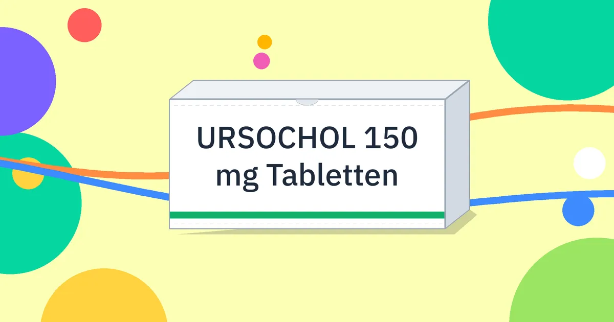 Symbolbild: Packung mit der Aufschrift URSOCHOL 150 mg Tabletten (PZN 02251195) – Verfügbarkeit und Bezug in Apotheken in Frankfurt am Main