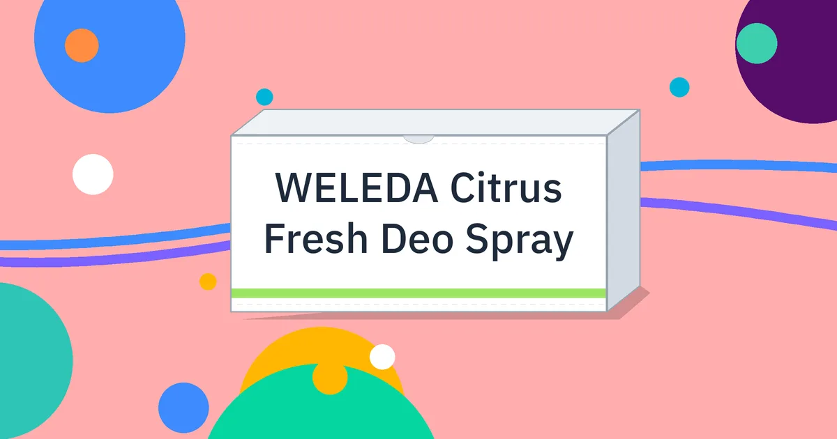 Symbolbild: Packung mit der Aufschrift WELEDA Citrus Fresh Deo Spray (PZN 17916594) – Verfügbarkeit und Bezug in Apotheken in Frankfurt am Main