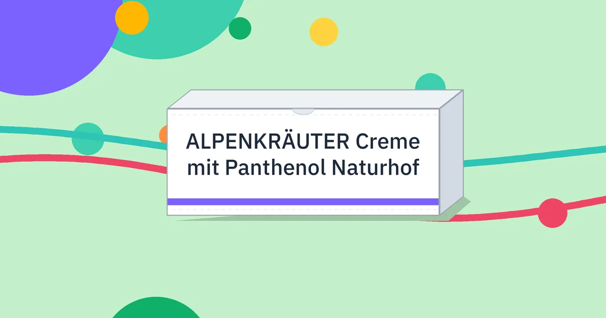 Symbolbild: Packung mit der Aufschrift ALPENKRÄUTER Creme mit Panthenol Naturhof (PZN 19960926) – Verfügbarkeit und Bezug in Apotheken in Frankfurt am Main