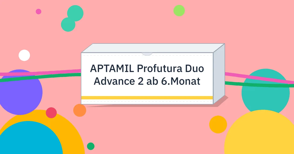 Symbolbild: Packung mit der Aufschrift APTAMIL Profutura Duo Advance 2 ab 6.Monat (PZN 17212226) – Verfügbarkeit und Bezug in Apotheken in Frankfurt am Main