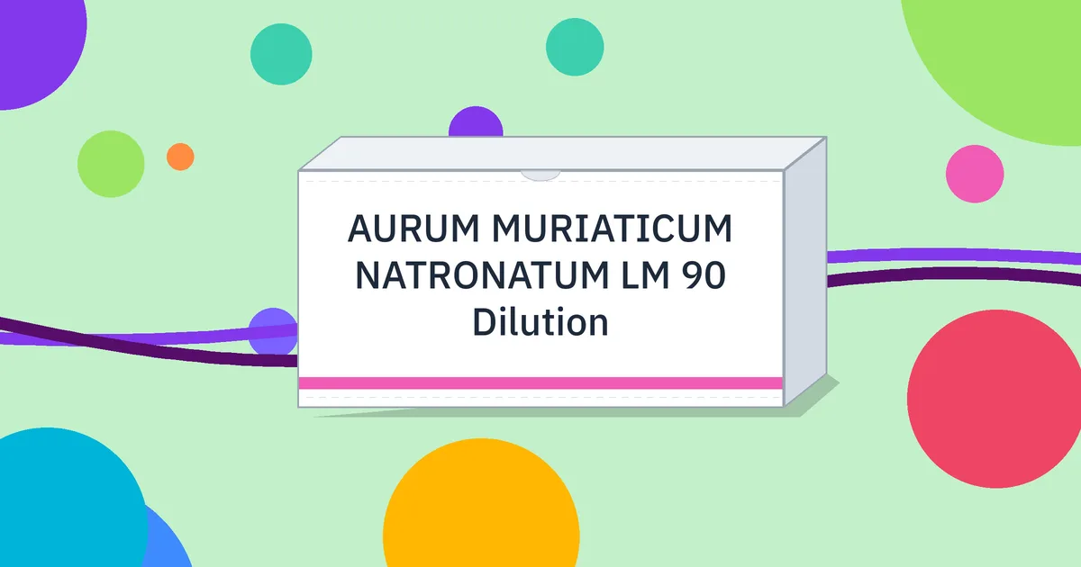 Symbolbild: Packung mit der Aufschrift AURUM MURIATICUM NATRONATUM LM 90 Dilution (PZN 12786158) – Verfügbarkeit und Bezug in Apotheken in Frankfurt am Main