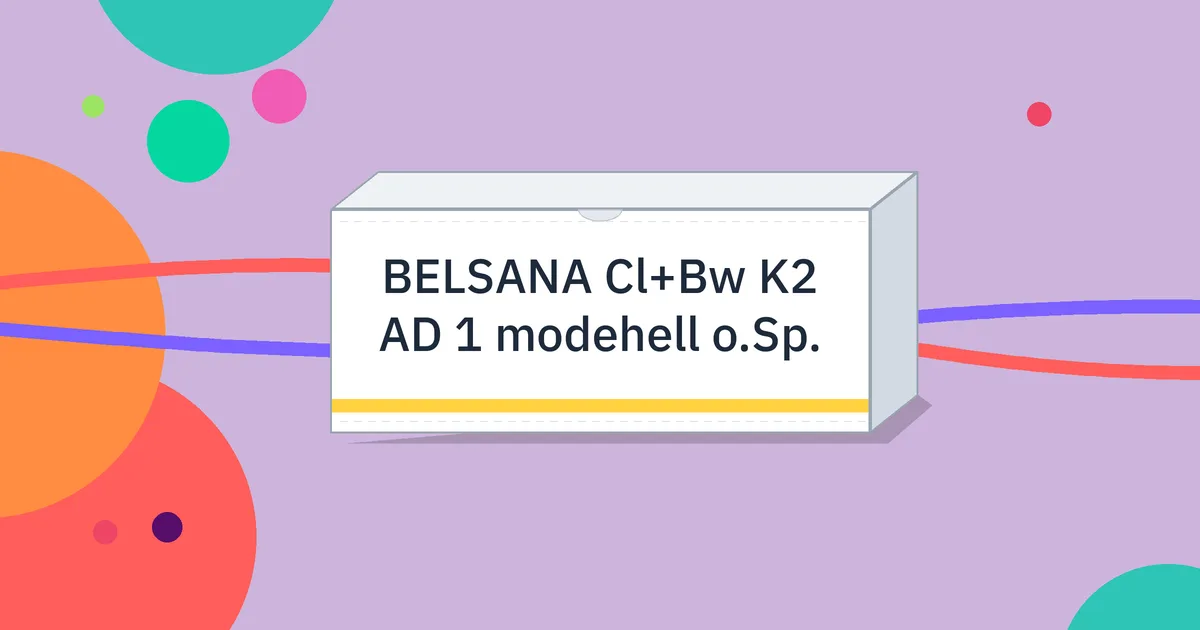 Symbolbild: Packung mit der Aufschrift BELSANA Cl+Bw K2 AD 1 modehell o.Sp. (PZN 12240577) – Verfügbarkeit und Bezug in Apotheken in Frankfurt am Main