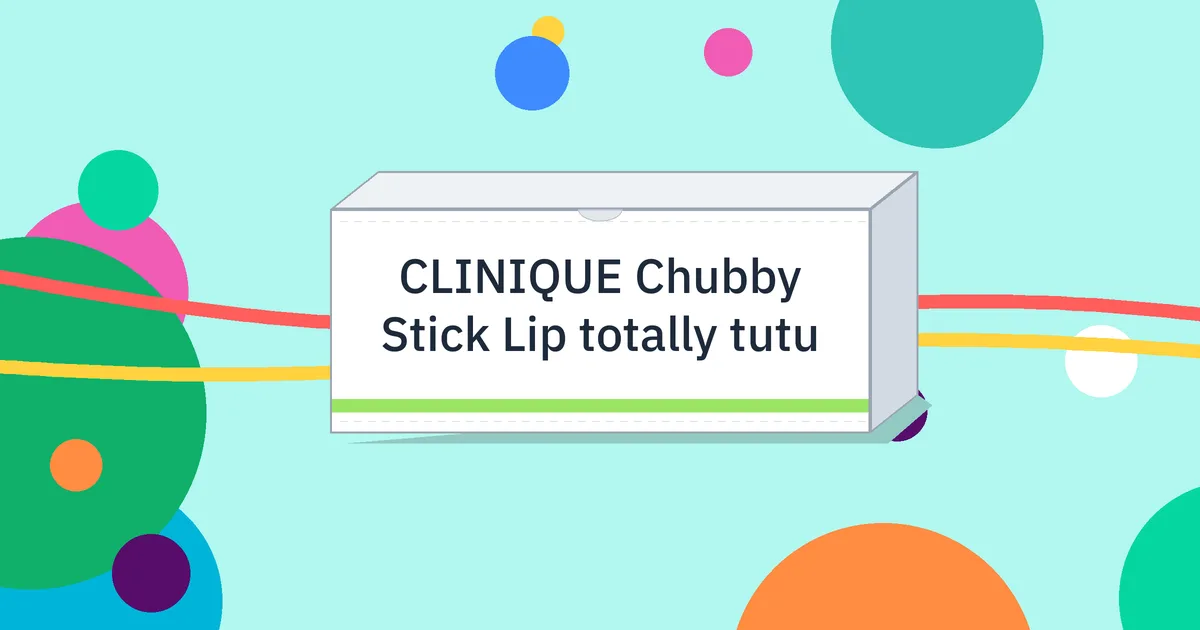 Symbolbild: Packung mit der Aufschrift CLINIQUE Chubby Stick Lip totally tutu (PZN 20573666) – Verfügbarkeit und Bezug in Apotheken in Frankfurt am Main